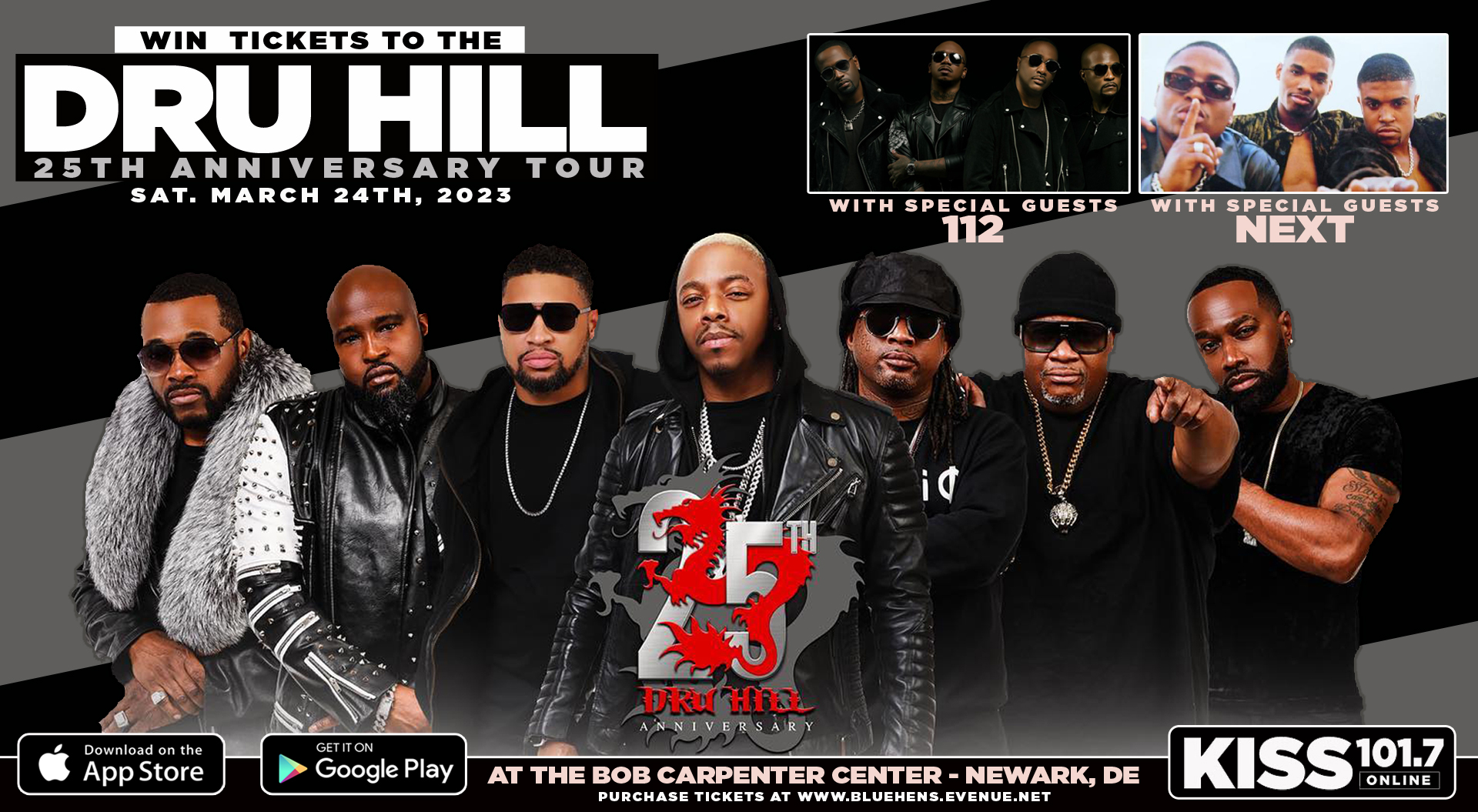 Win Tickets To See Dru Hill, 112 & NEXT In Newark, DE on March 24th ...